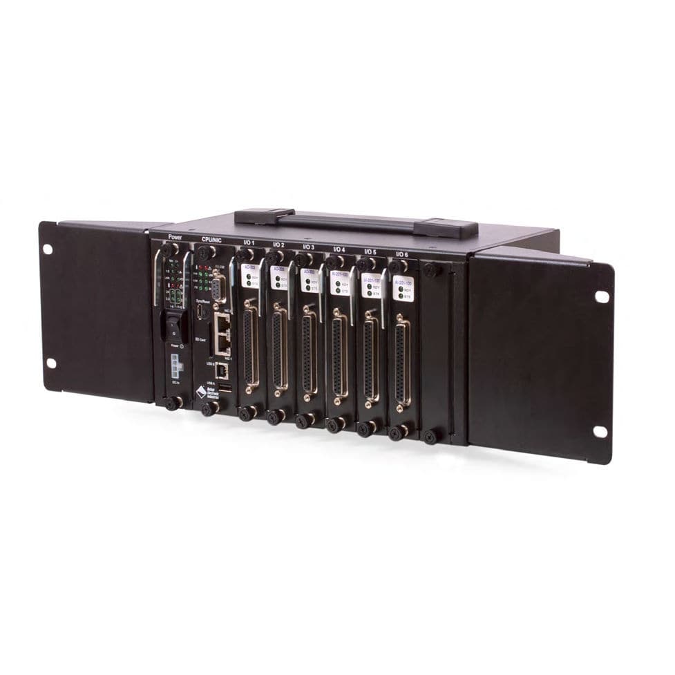 Rack-mount chassis - DNR-6-1G-02 - UEI - United Electronic Industries - compact / 3U / 6 slots
