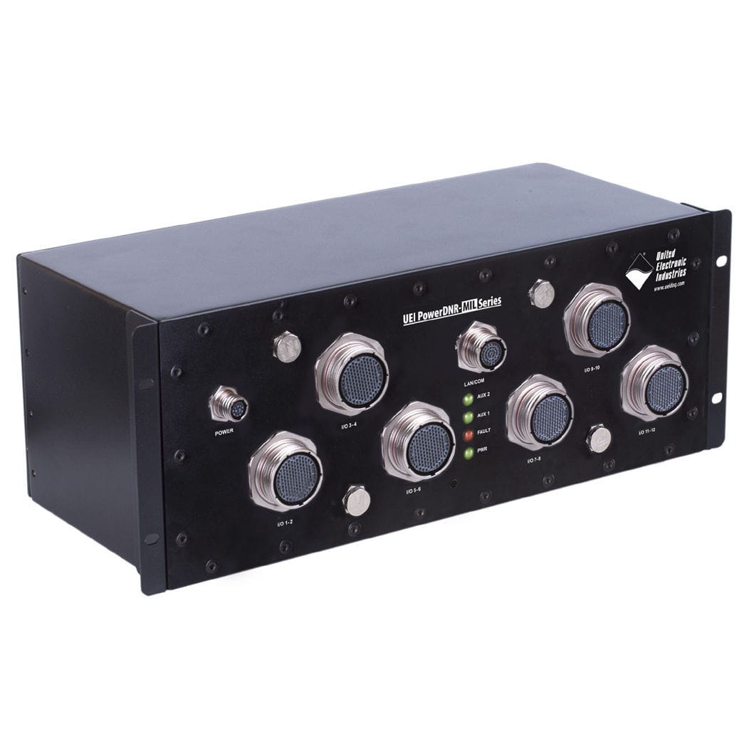 Rack-mount chassis - DNR-MIL-02 - UEI - United Electronic Industries ...