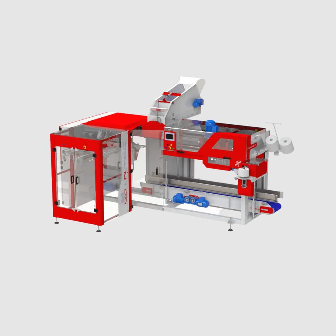 Horizontal bagging machine - Flowbag 07 - Intec - flow-pack / automatic ...
