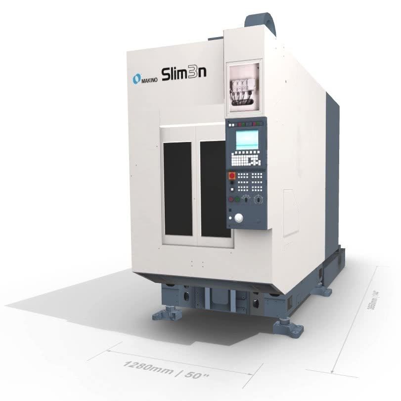 CNC milling-turning center - Slim3n Mill Turn - MAKINO Milling Machine ...