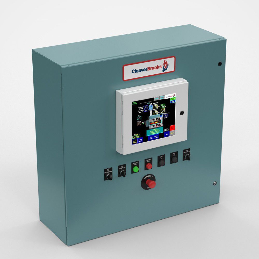 Integrated control - Hawk 4500 - Cleaver-Brooks - for boiler