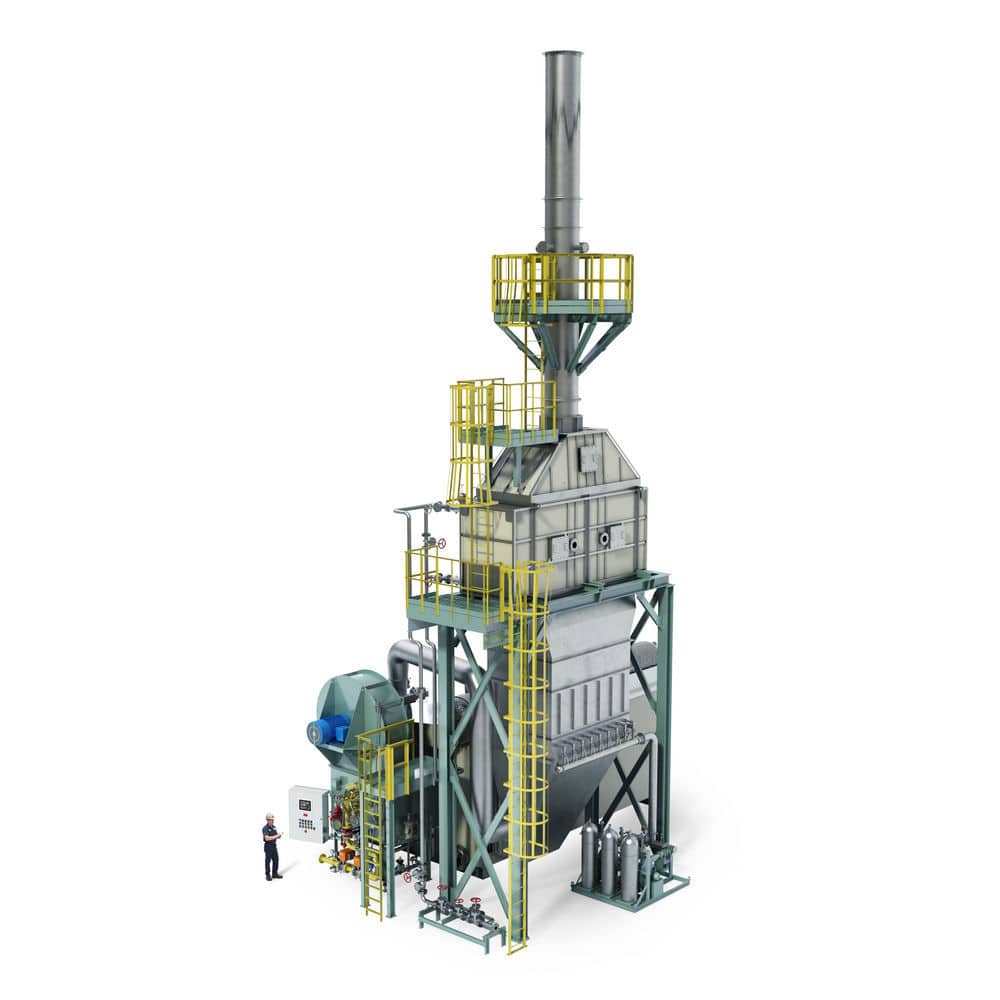 Thermal fluid boiler - SCR - Cleaver-Brooks - gas