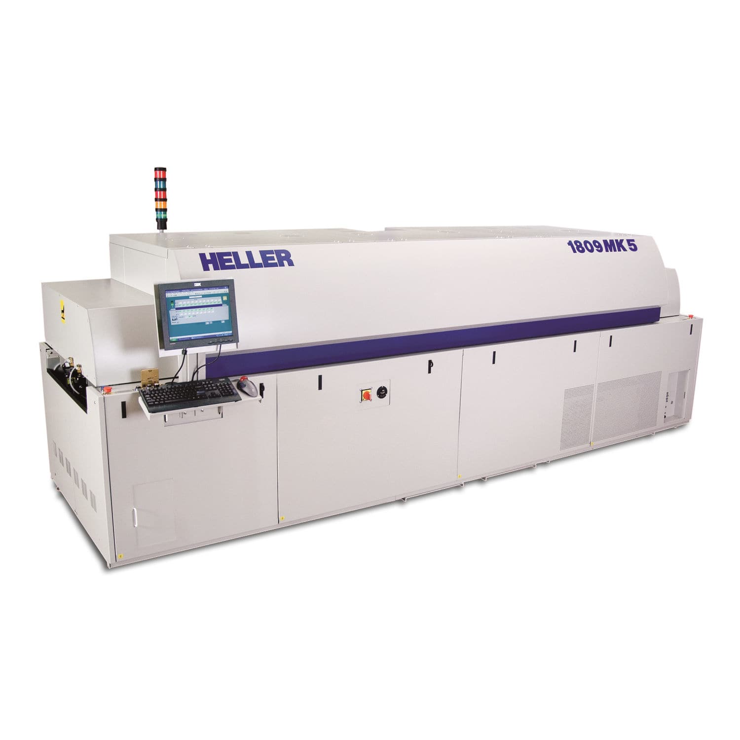 Reflow soldering oven - 1809 MK5 - Heller Industries - semi-automatic