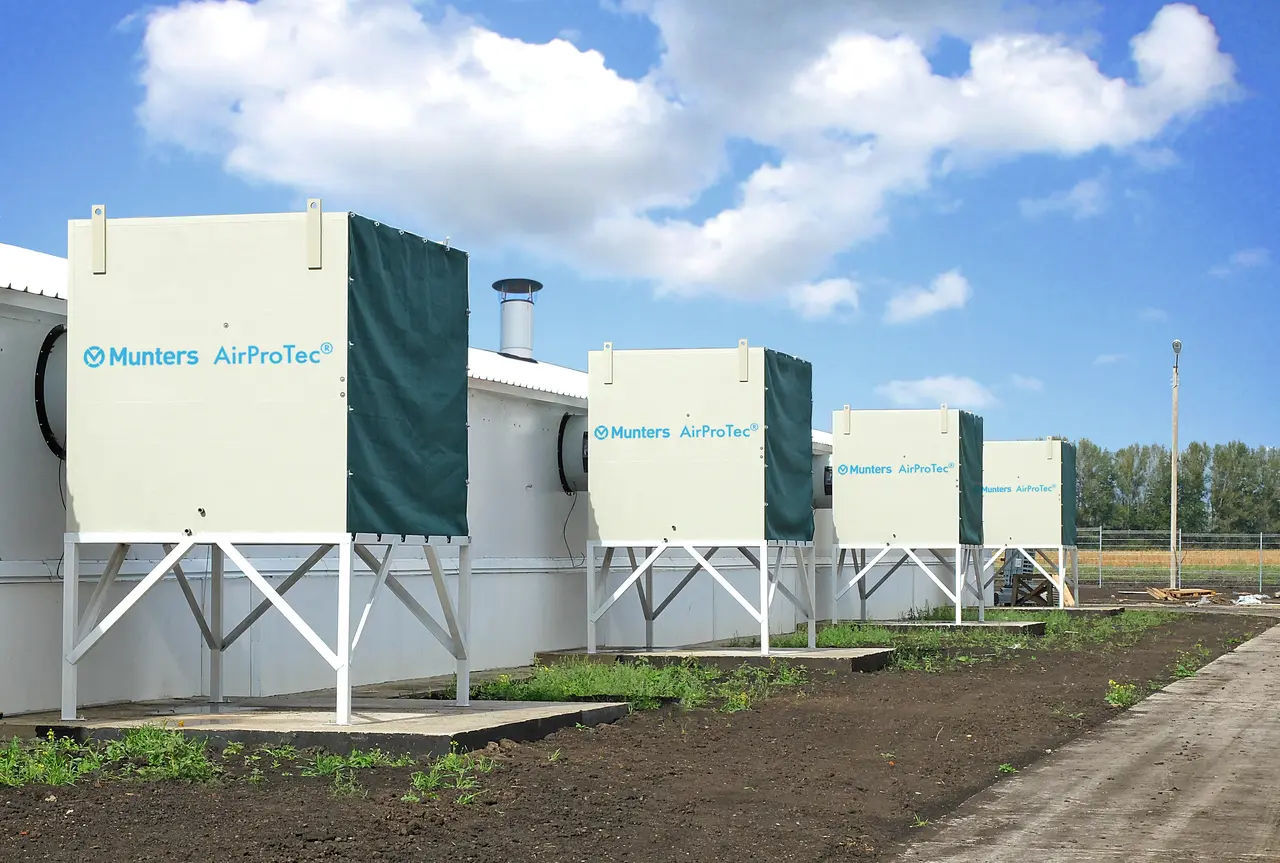 Pressure filter unit - AirProTec - Munters - air / automatic / cooling