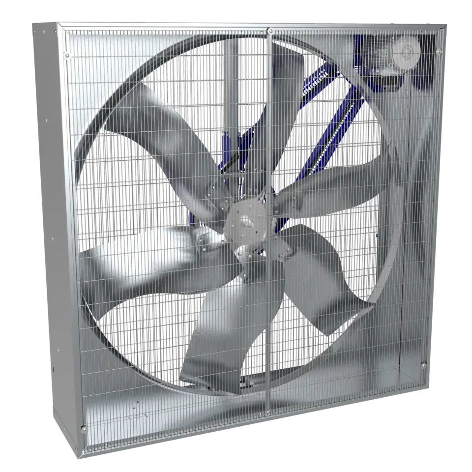 Wall-mounted fan - EMS series - Munters - propeller / for air ...