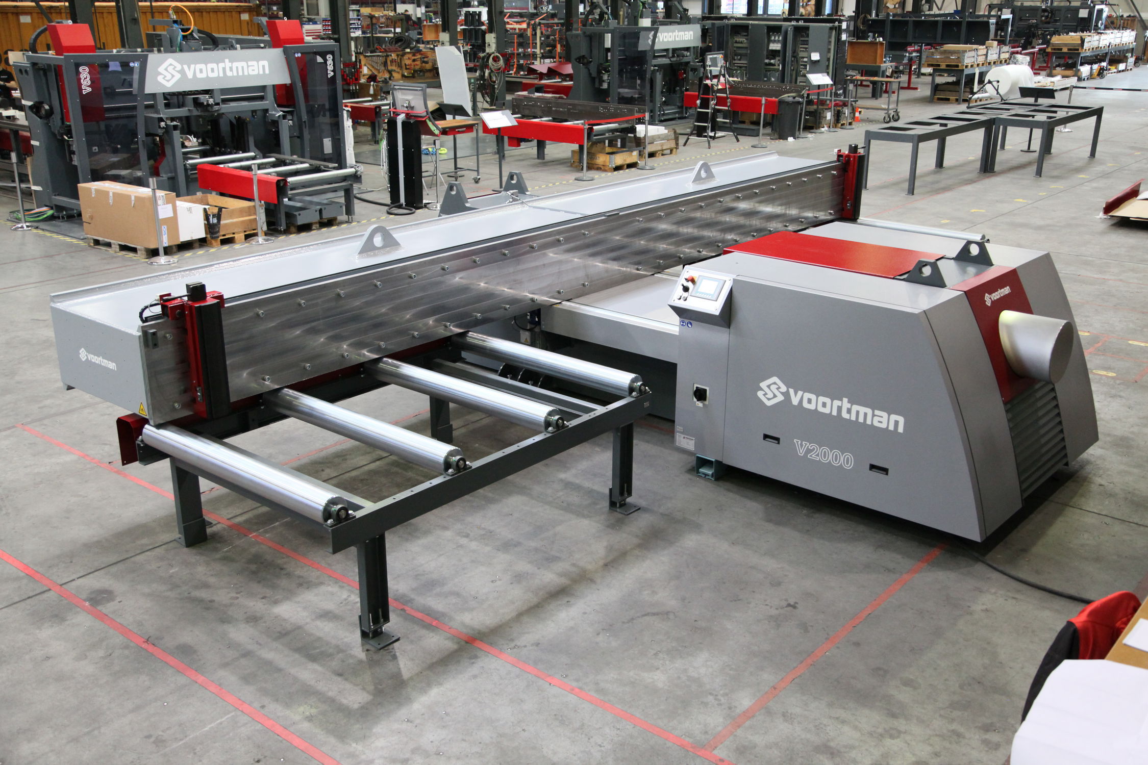 Hydraulic bending machine - Voortman V2000 - Voortman Steel Machinery ...