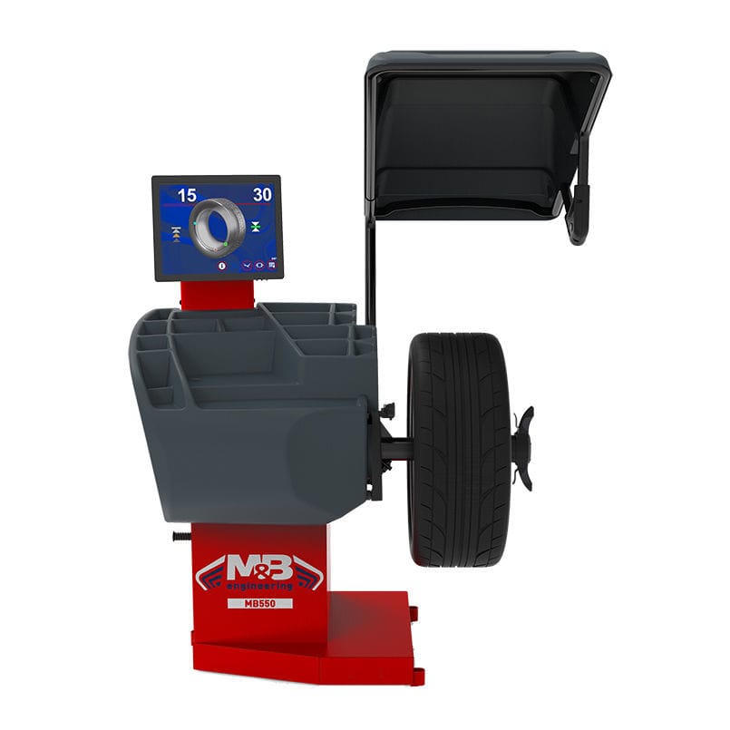Car wheel balancer - MB550 - M & B Engineering S.r.l. - automatic ...