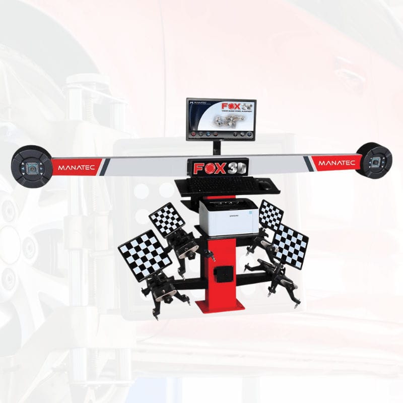 3D wheel aligner - FOX PTX - Manatec Electronics Pvt. Ltd. - for car
