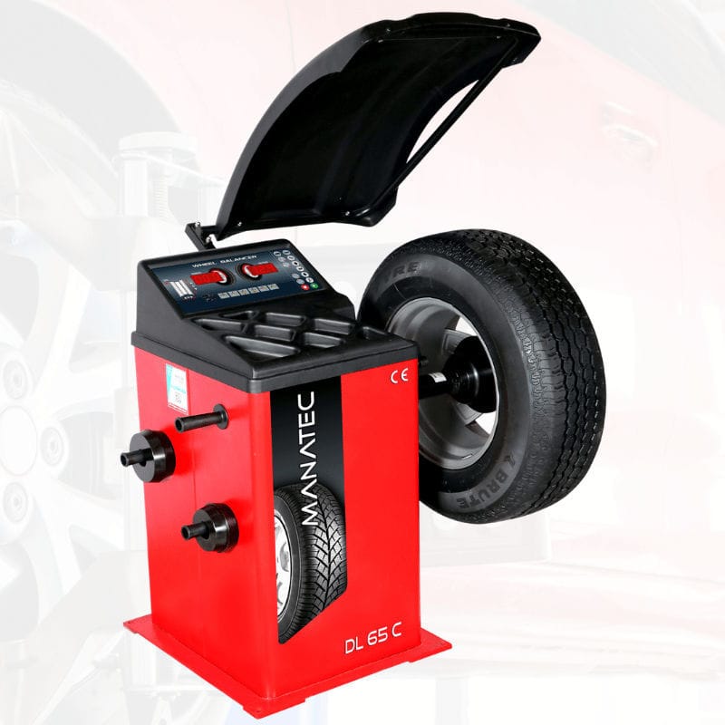 Car wheel balancer - DL-65 C - Manatec Electronics Pvt. Ltd. - automatic