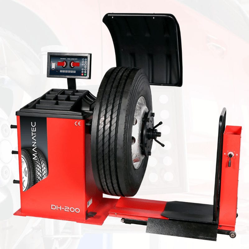 Car wheel balancer - DH-200 - Manatec Electronics Pvt. Ltd. - automatic