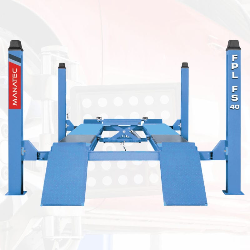4-post lift - FPL FS 40 - Manatec Electronics Pvt. Ltd. - 4 ton ...