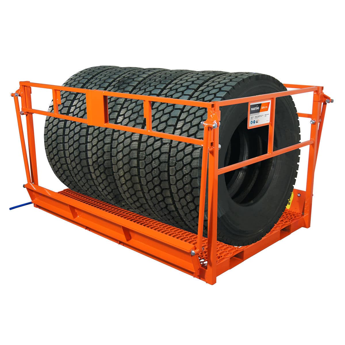 Picking rack - MOPC-T72 - Martins Industries - stackable / for tires / 1