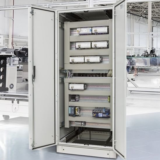 Control electric cabinet - Delphin Technology AG - panel / custom-made