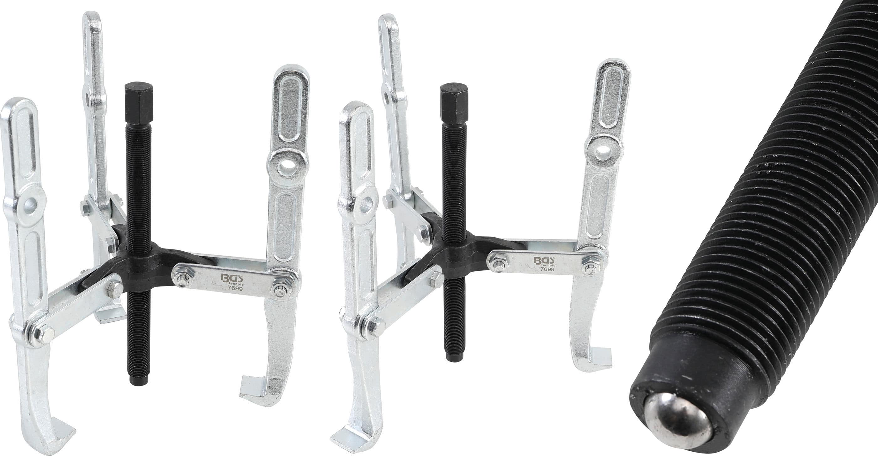 Manual bearing puller - 7699 - BGS technic KG - three-arm / external