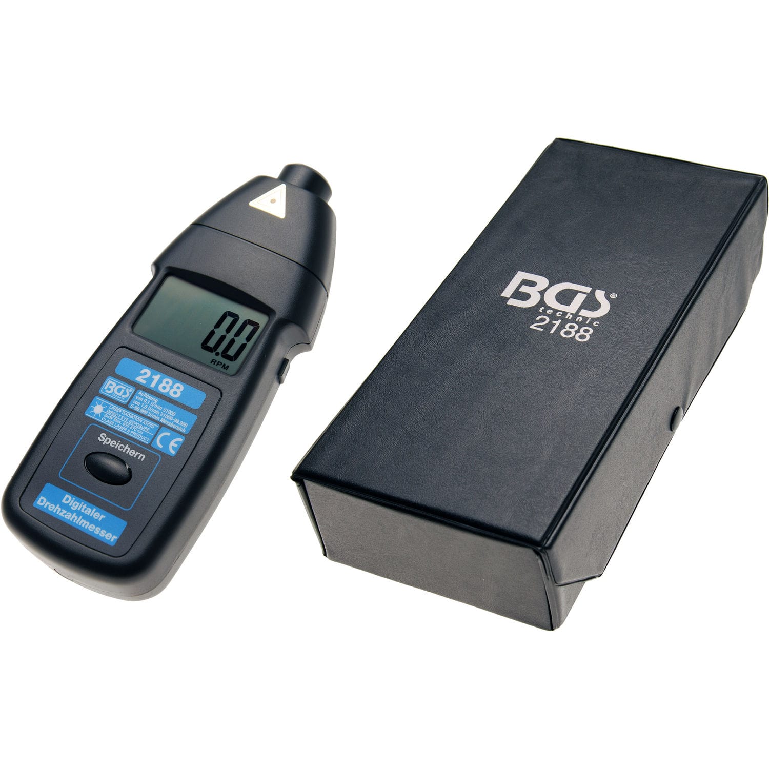 Photoelectric tachometer - 2188 - BGS technic KG - handheld / digital