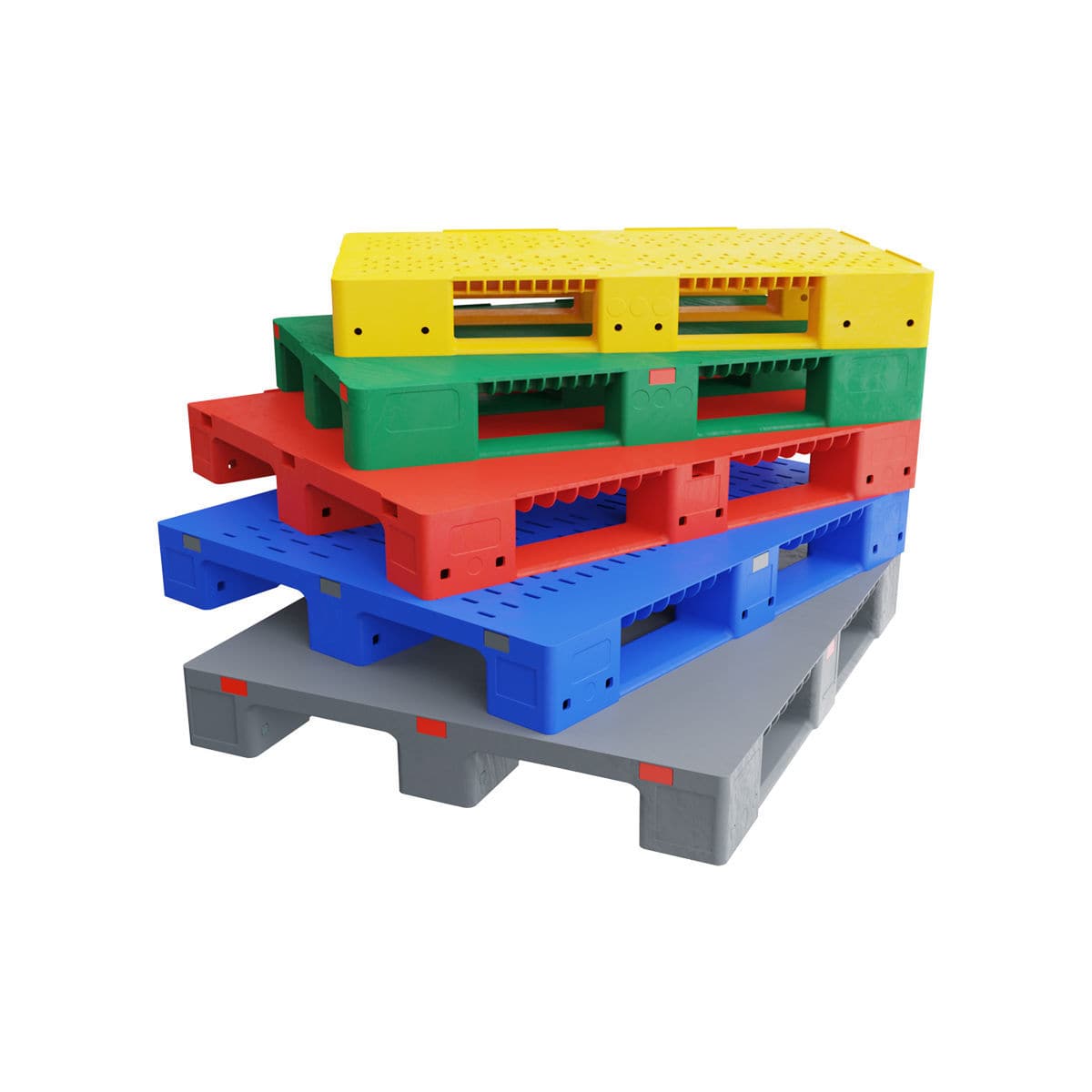 Polyethylene pallet - MV 800 - DOLAV - recycled plastic / PP / heavy-duty