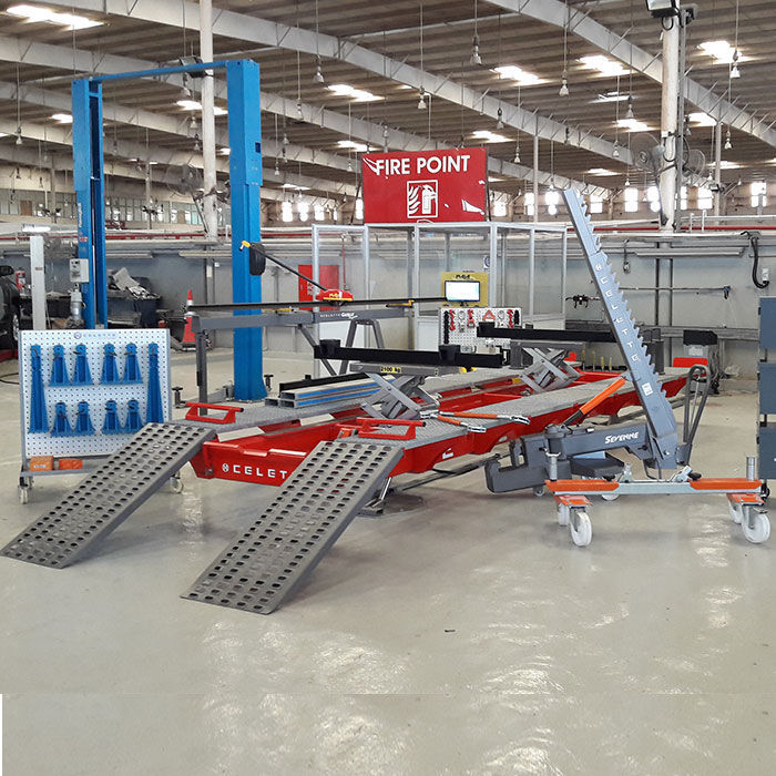 4 ton car repair bench - Griffon XL - Celette France SAS