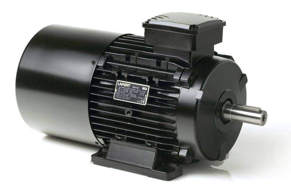 Synchronous motor - AMBY series - Lafert - AC / with DC brake / 4-pole