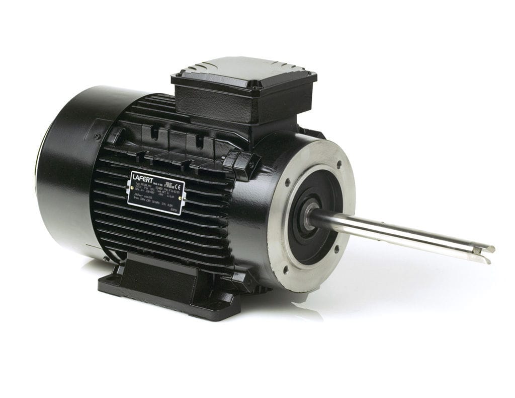 Synchronous motor - AMS series - Lafert - AC / 220 V / with DC brake