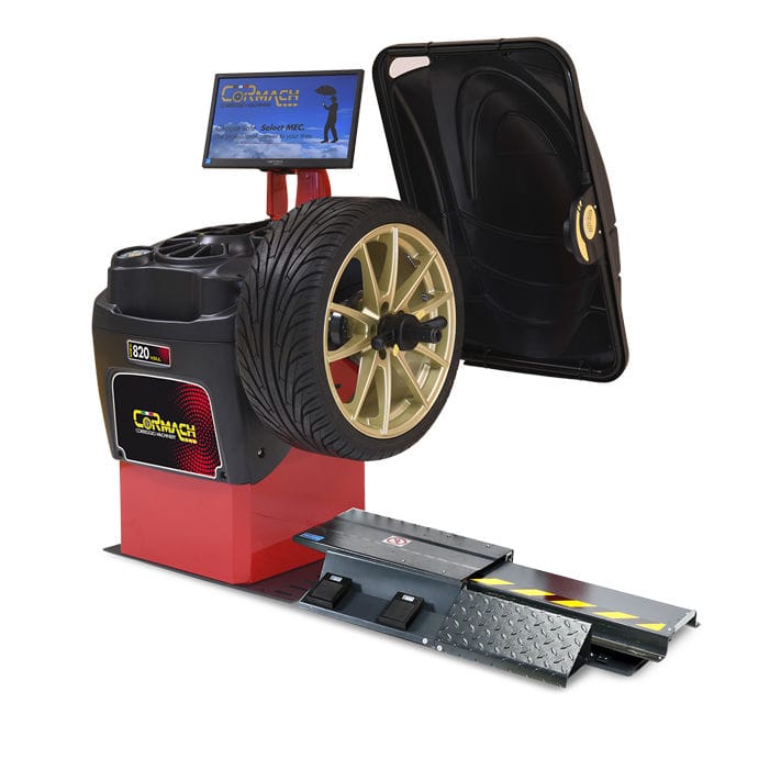 Car wheel balancer - MEC 820 VDLL - Cormach S.r.l. Correggio Machinery ...