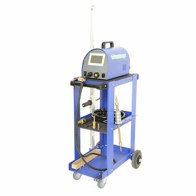Trolley-mounted body repair system - 5085 - BETAG Innovation