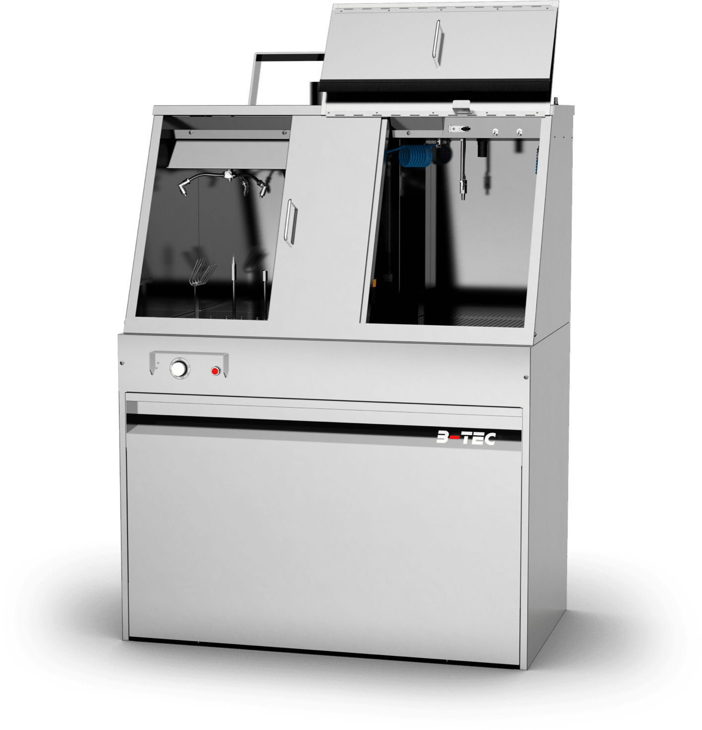 Water washing machine - K-1200 - B-TEC GmbH - solvent / brush ...