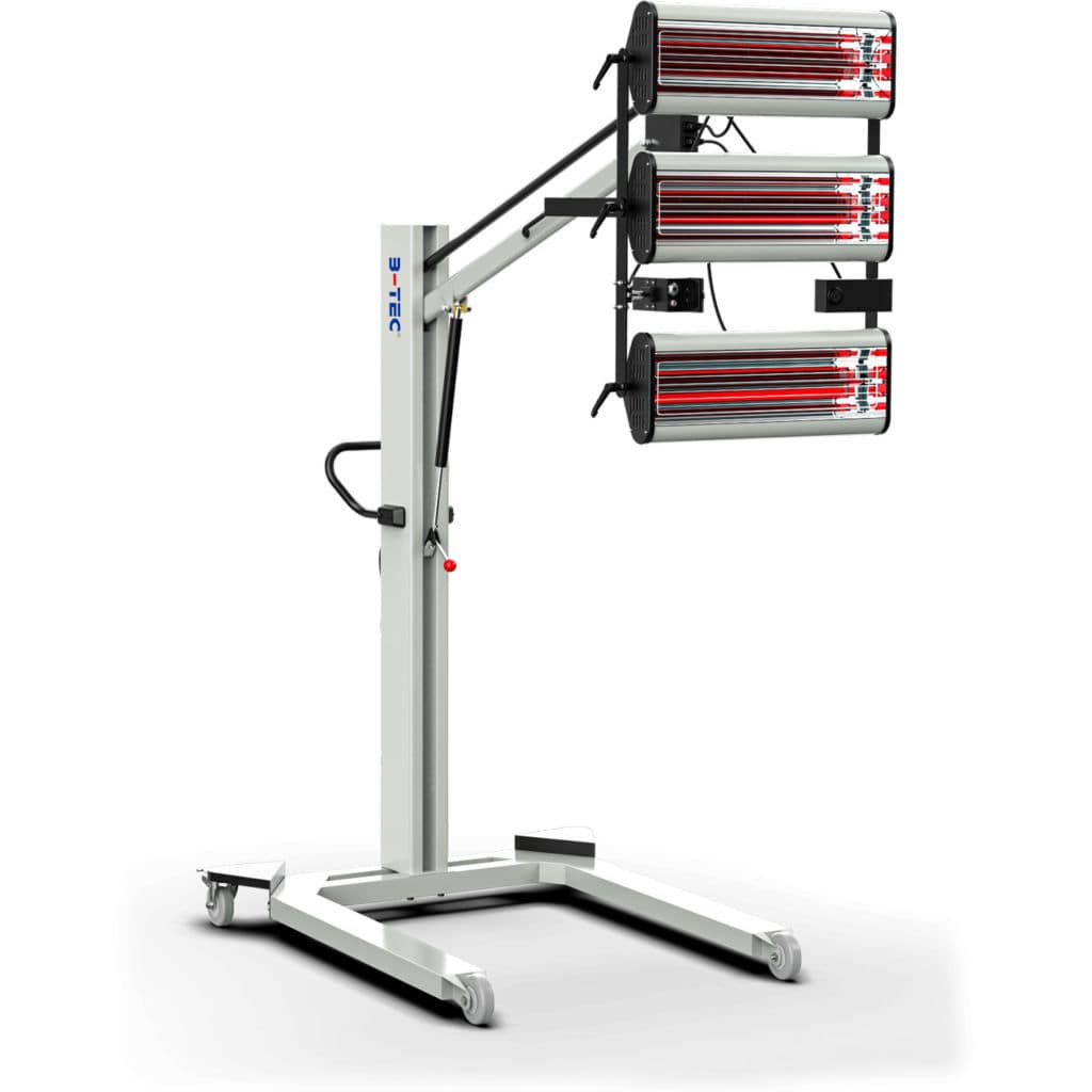 Infrared dryer - IR-B03-T - B-TEC GmbH - continuous / for paint / for ...