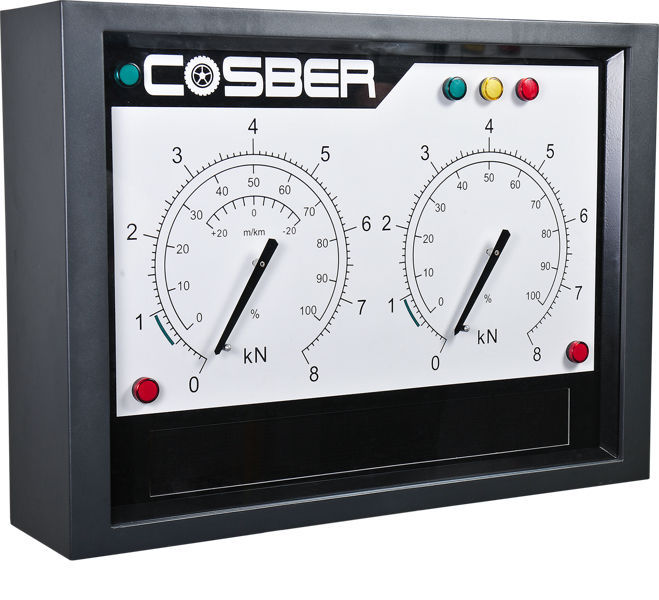 Car brake tester - BTC22 - Cosber GmbH - roller