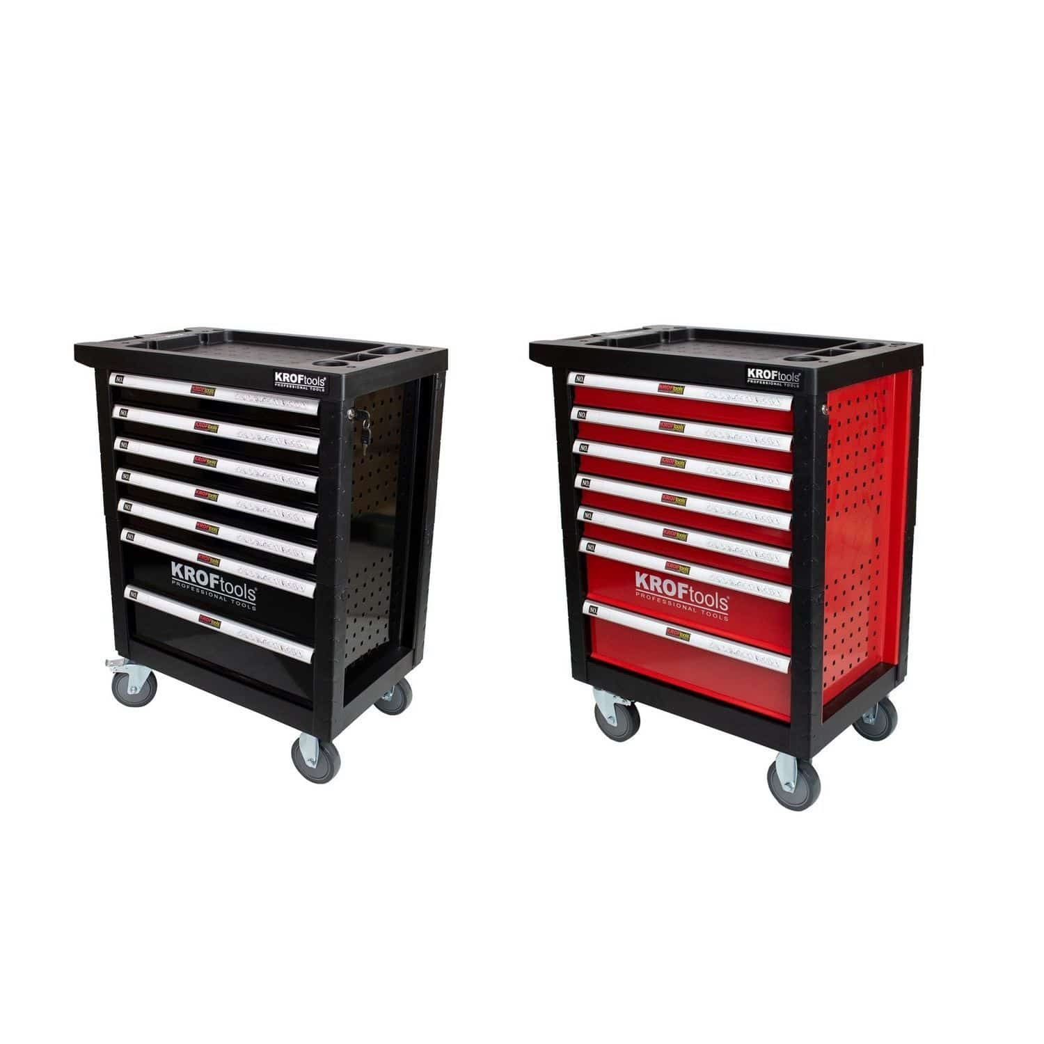 7-drawer tool cabinet - 8500 - KROFtools Professional Tools