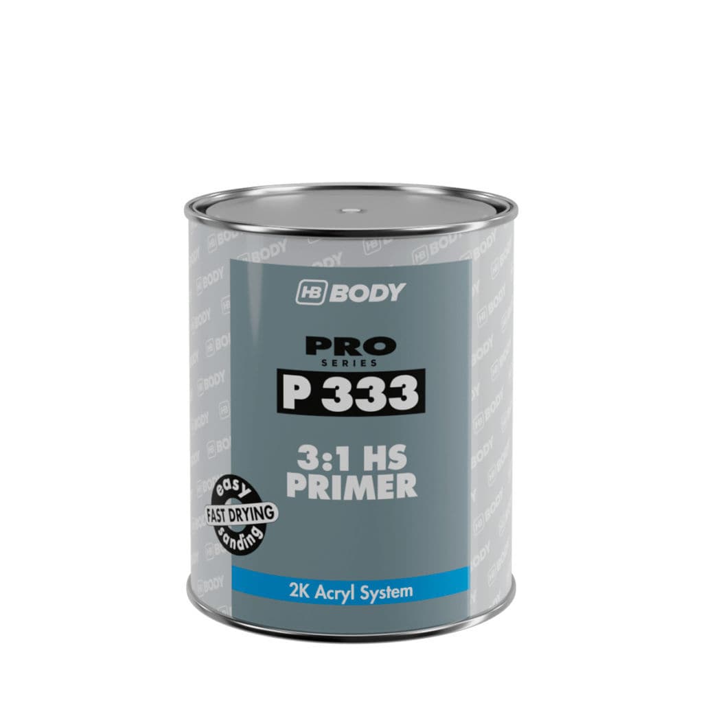 Acrylic primer - P333 - HB BODY S.A. - automotive / gray / black