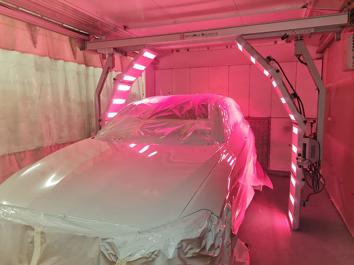 Infrared curing system - STR 7000 - Tecopoint Asco 3 S.r.l. - for drying