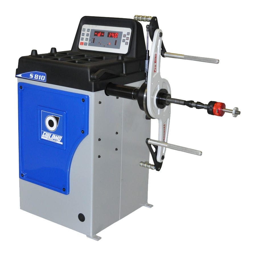 Motorcycle wheel balancer - S 810 BIKE - GIULIANO INDUSTRIAL S.p.A ...