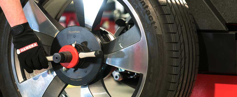 Truck wheel balancer - Haweka AG - for car