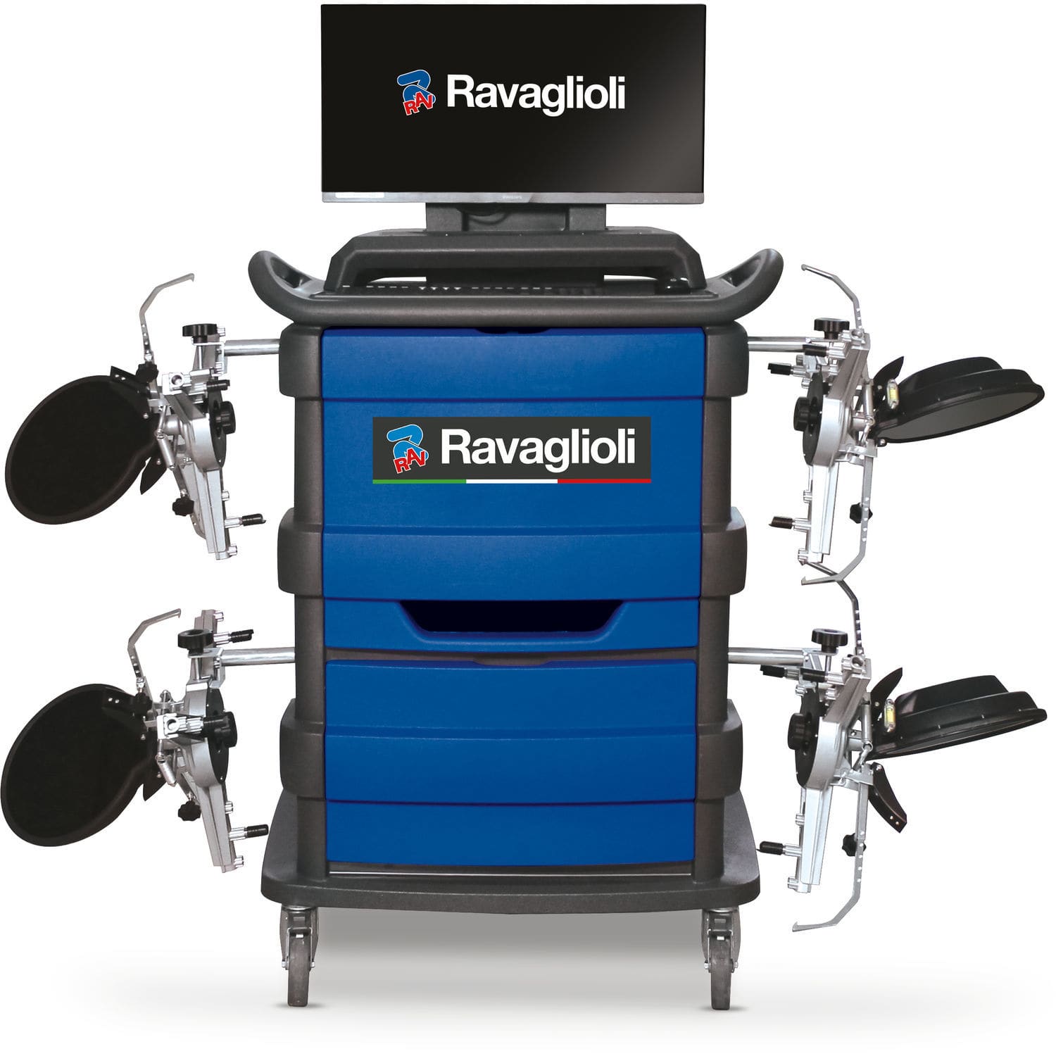 3D wheel aligner - RAVTD3200HPR.3 - Ravaglioli - for car / with ...