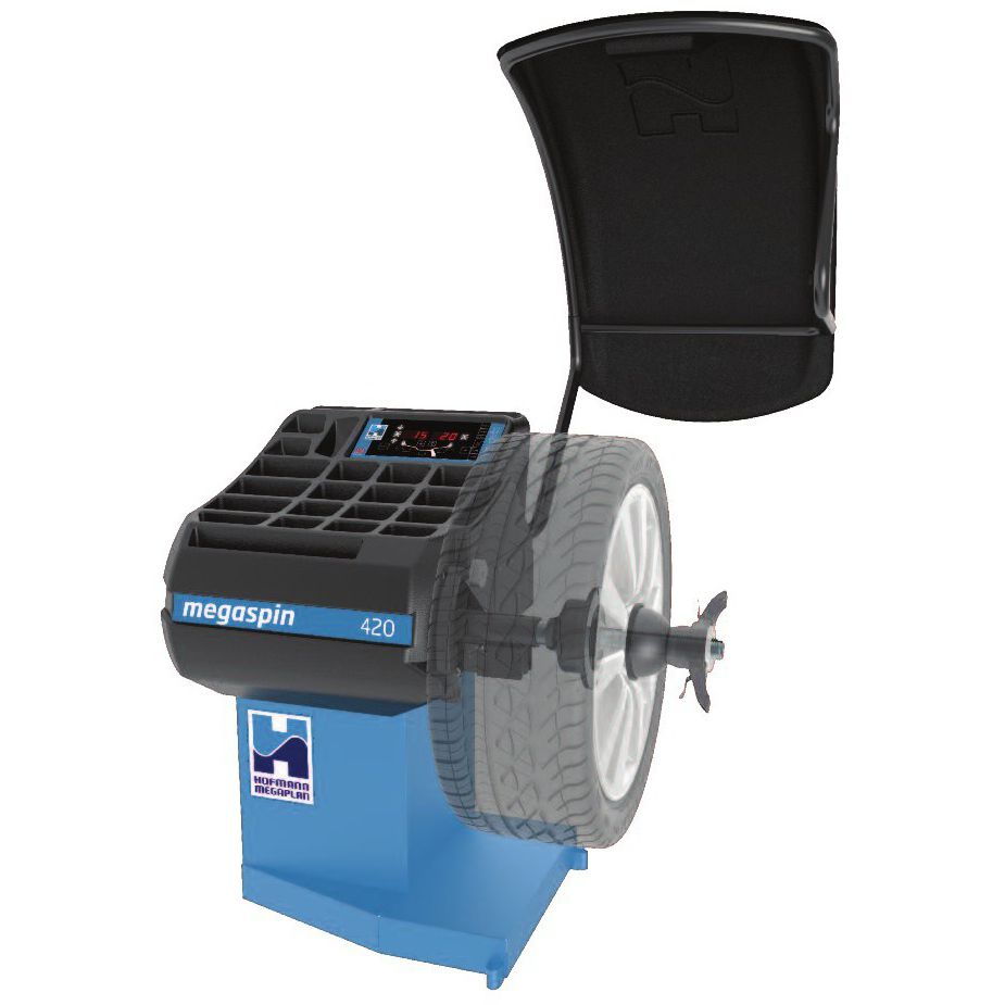 Car wheel balancer - megaspin 420 - Hofmann Megaplan GmbH - automatic