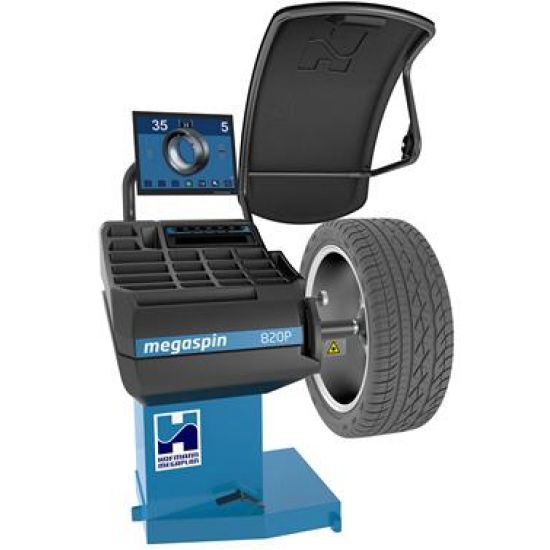 Car wheel balancer - megaspin 820P - Hofmann Megaplan GmbH - automatic