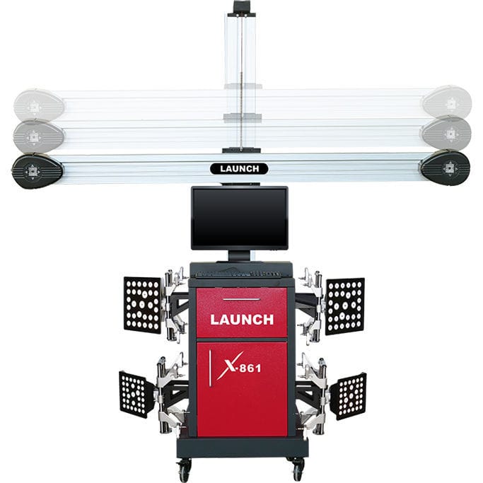 3D wheel aligner - X-861 3D Toch - LAUNCH Europe GmbH - for automobiles