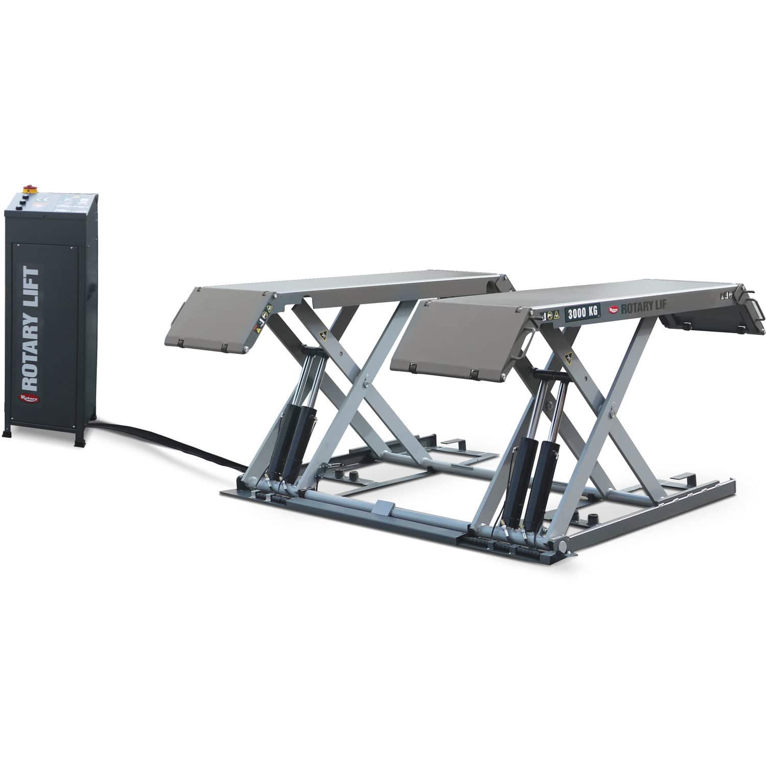 Scissors post lift - XS30N-CAT - BlitzRotary GmbH - 3 ton / electro ...