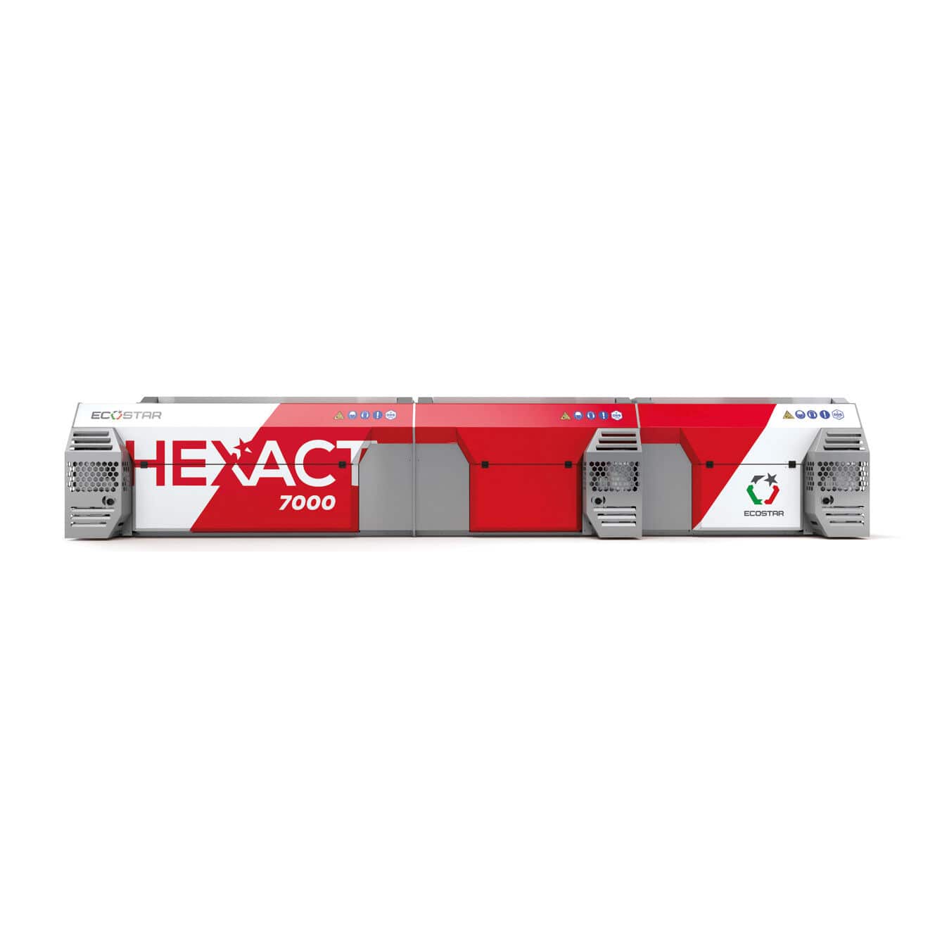 Recycling screening machine - HEXACT series - Ecostar - stationary ...