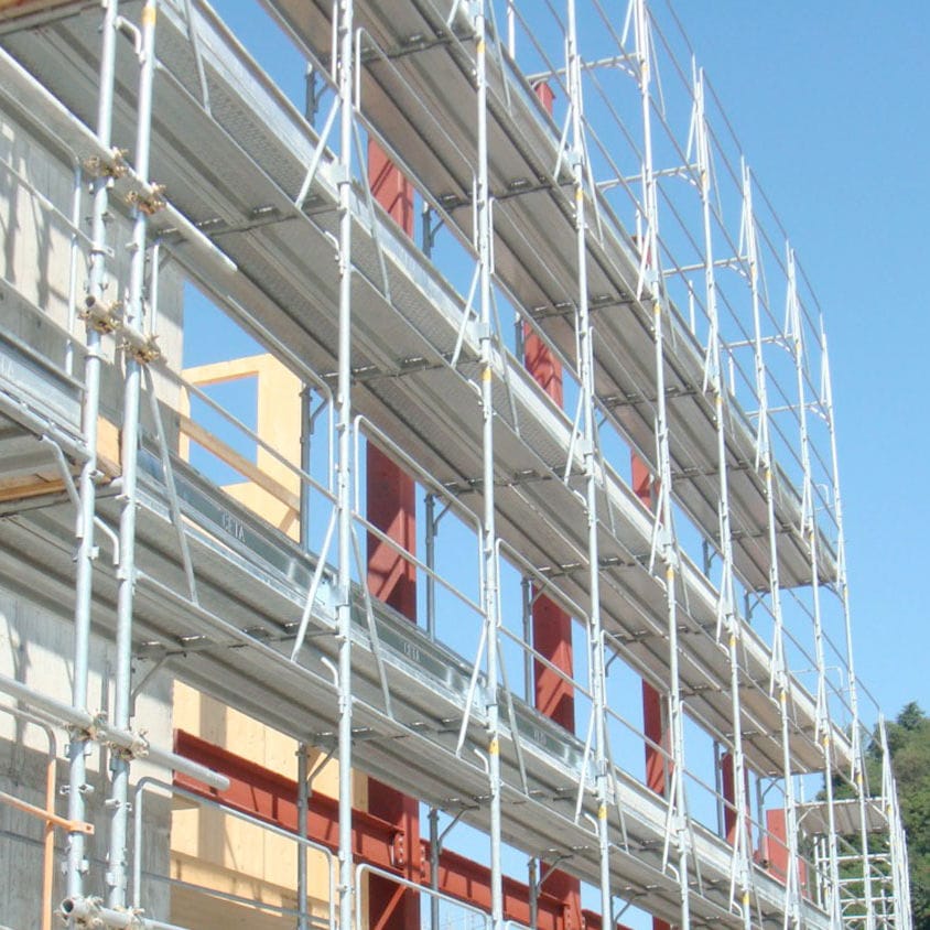 Fixed scaffolding - PH 70 - Ceta Spa - facade / modular