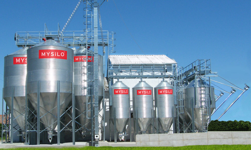 Control silo - Mysilo - galvanized / steel / pneumatic
