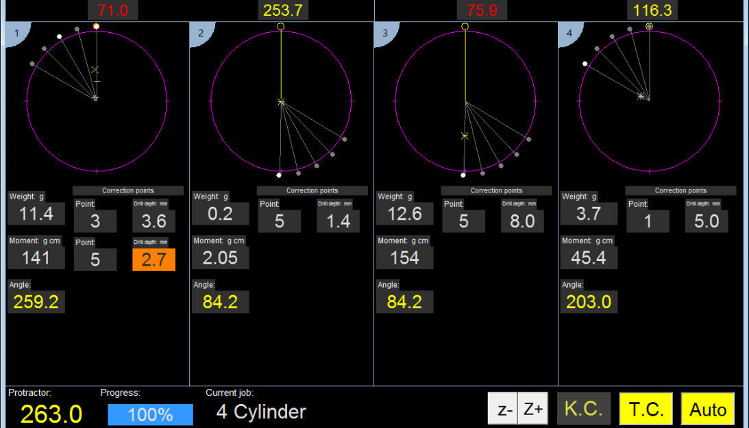 Measurement software - Universal Balancing - balancing / Windows