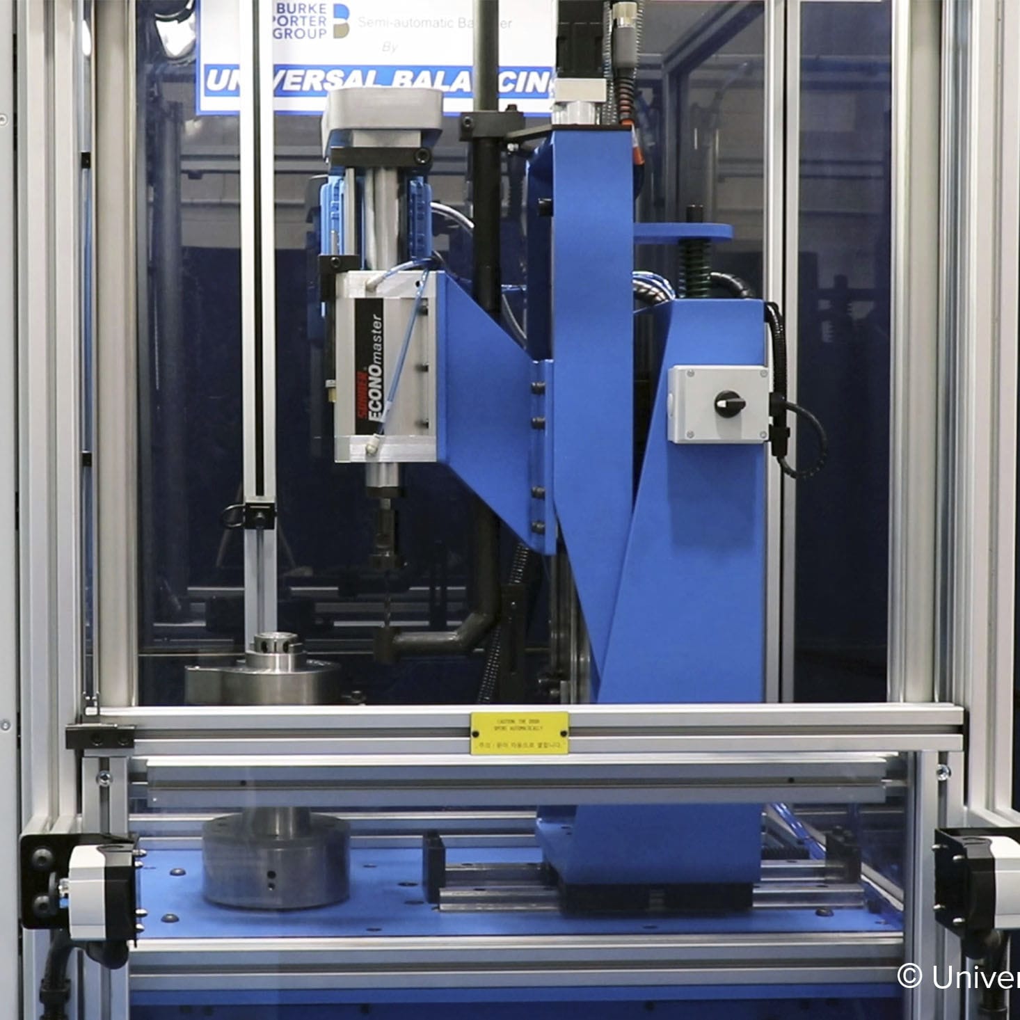 Vertical balancing machine - Universal Balancing - for clutch plates ...