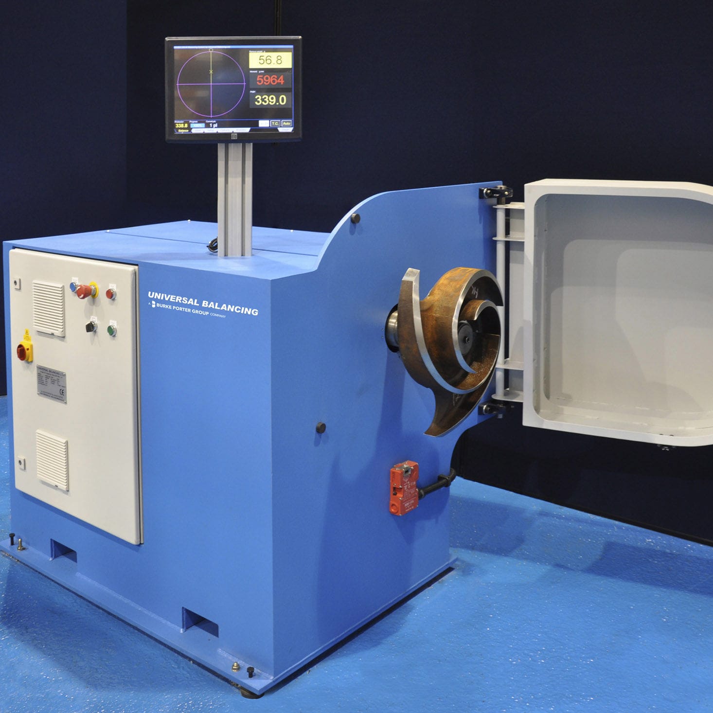 Wheel balancing machine - Universal Balancing - for pump / for turbine ...