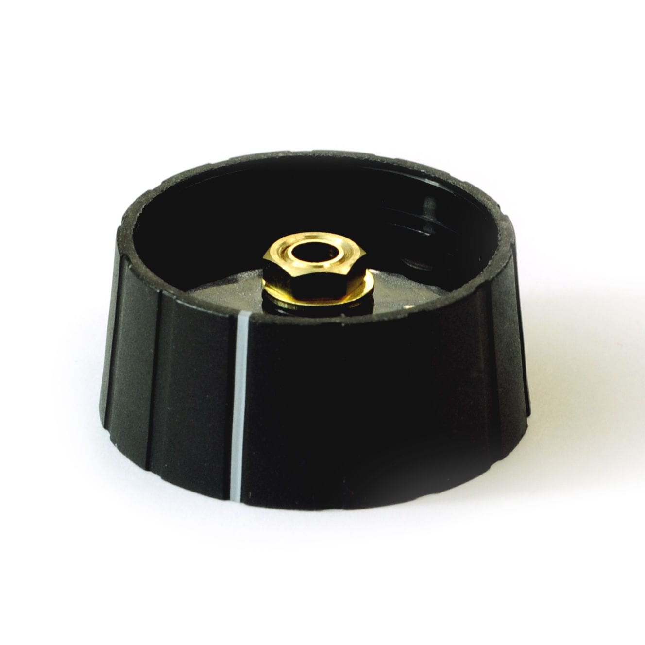 Non-threaded knob - S Series - Selco Products - conical / brass / nylon