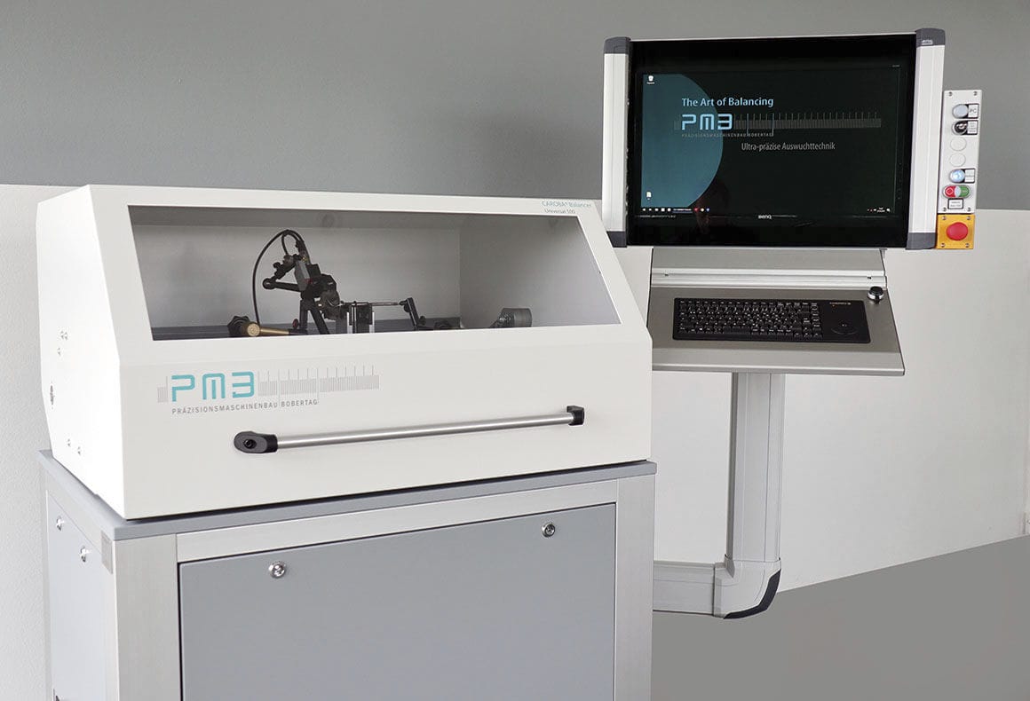 Horizontal balancing machine - CAROBA®Balancer Universal 500 - PMB ...
