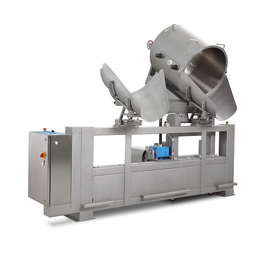 Mobile tipping station - ROV PMTR series - STARMIX - electro-hydraulic ...