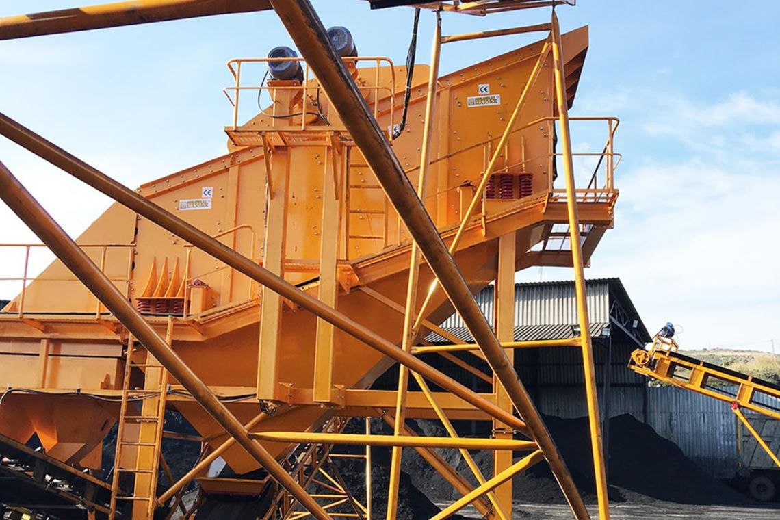 Linear vibrating screener - ELKK series - GENERAL MAKINA - for bulk ...