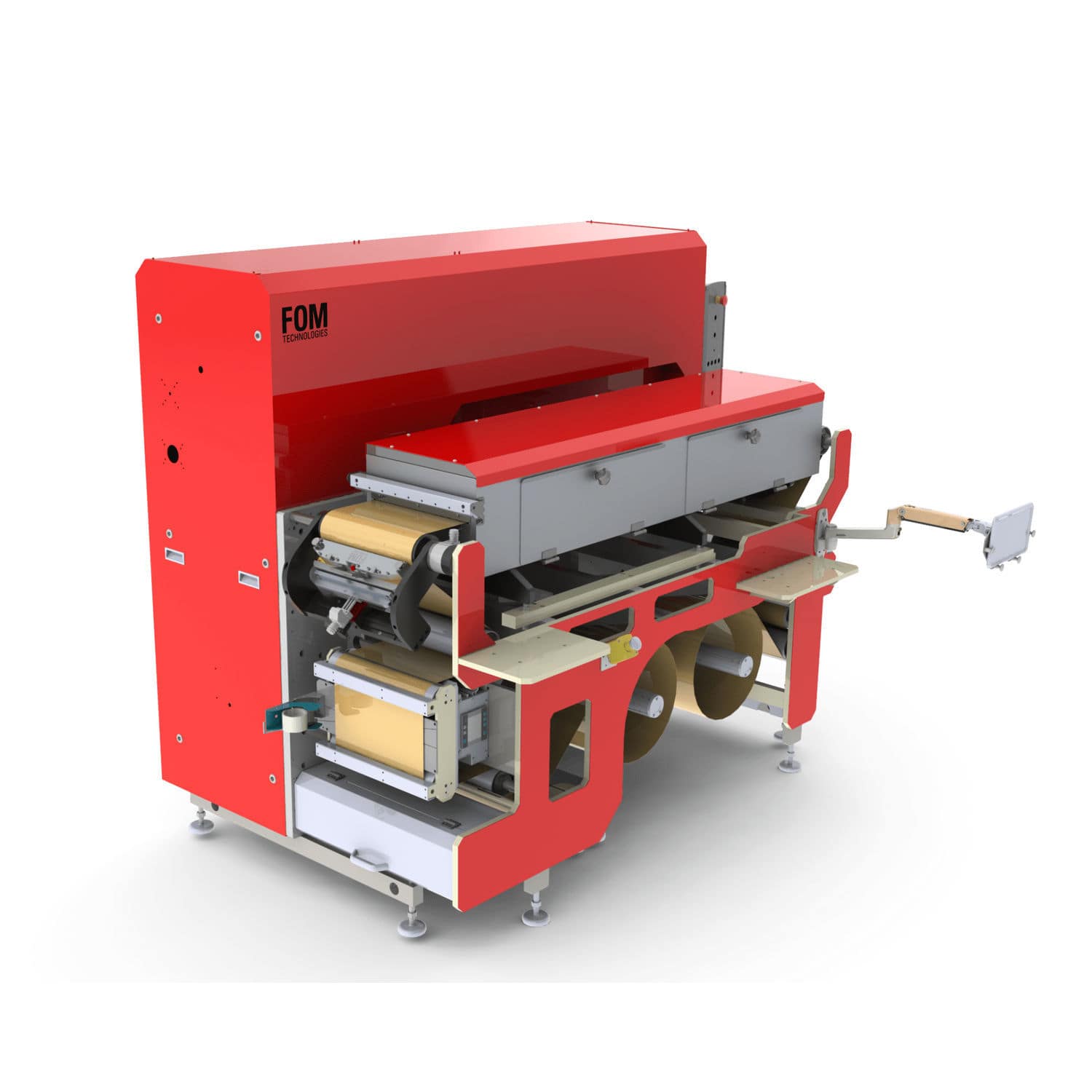 Roller coating machine - sigmaR2R - FOM Technologies A/S - roll-to-roll ...