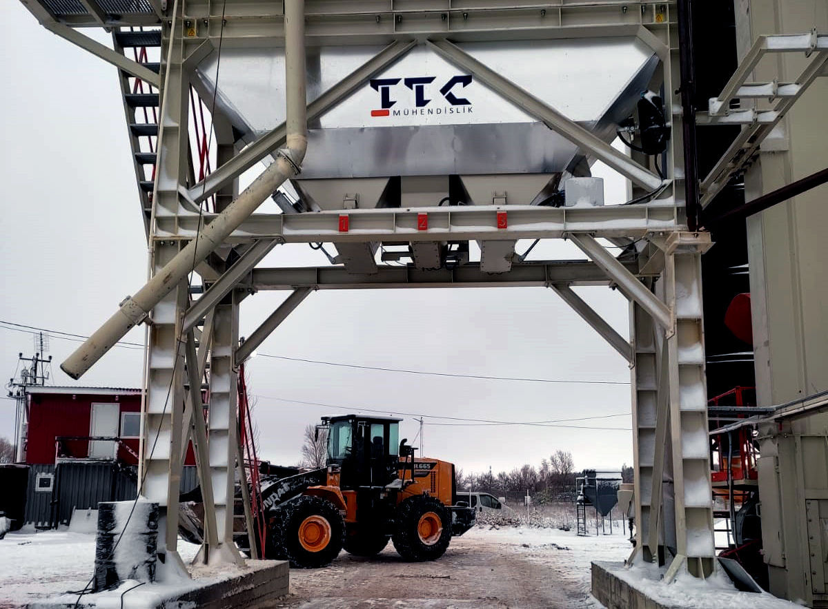 Control silo - TTC Mühendislik - heating / stainless steel / mixing